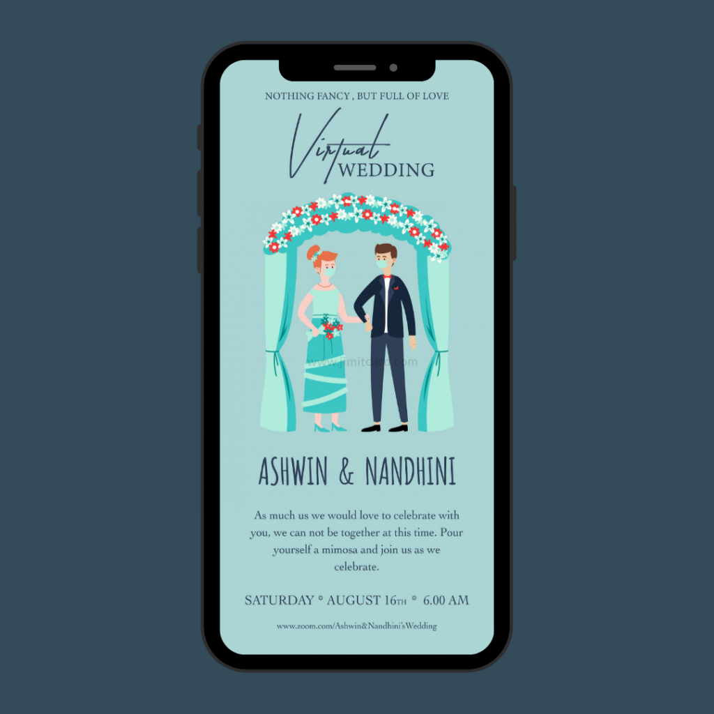 Digital eCard for Wedding Available In English & Tamil Language| S111 ...