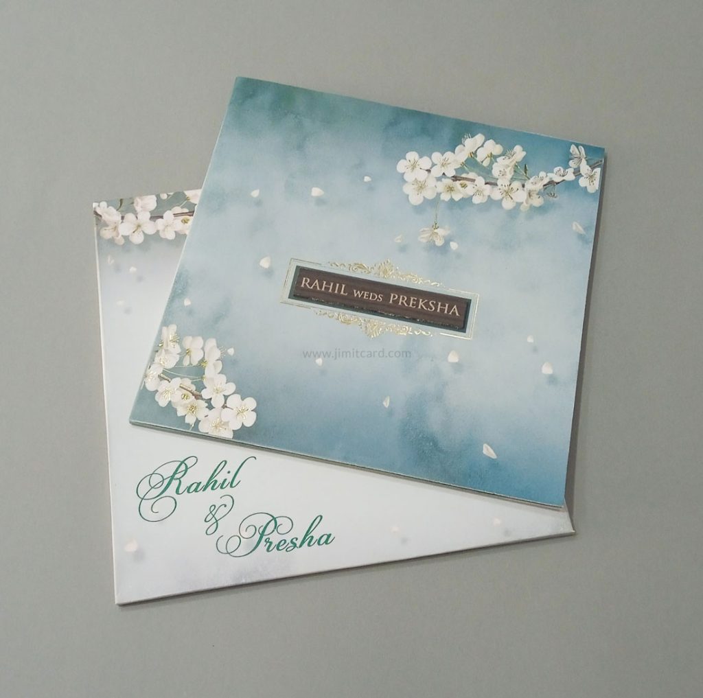 Royal & Exclusive Hardbound Marriage Invitation Card | 565RRLX - Jimit Card