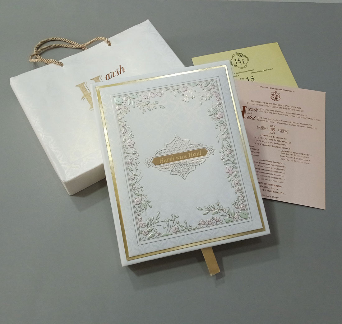 Luxury Boxed Wedding Invitation Cards Archives - Jimit Card