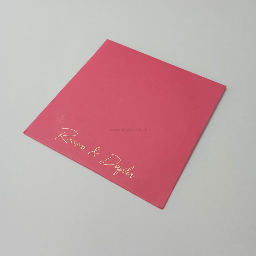 Royal & Exclusive Acrylic Invitation Card | 9162MA - Jimit Card