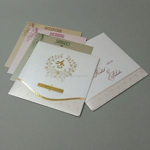Indian Wedding Invitations, Designer Royal Marriage Cards - Jimit Card