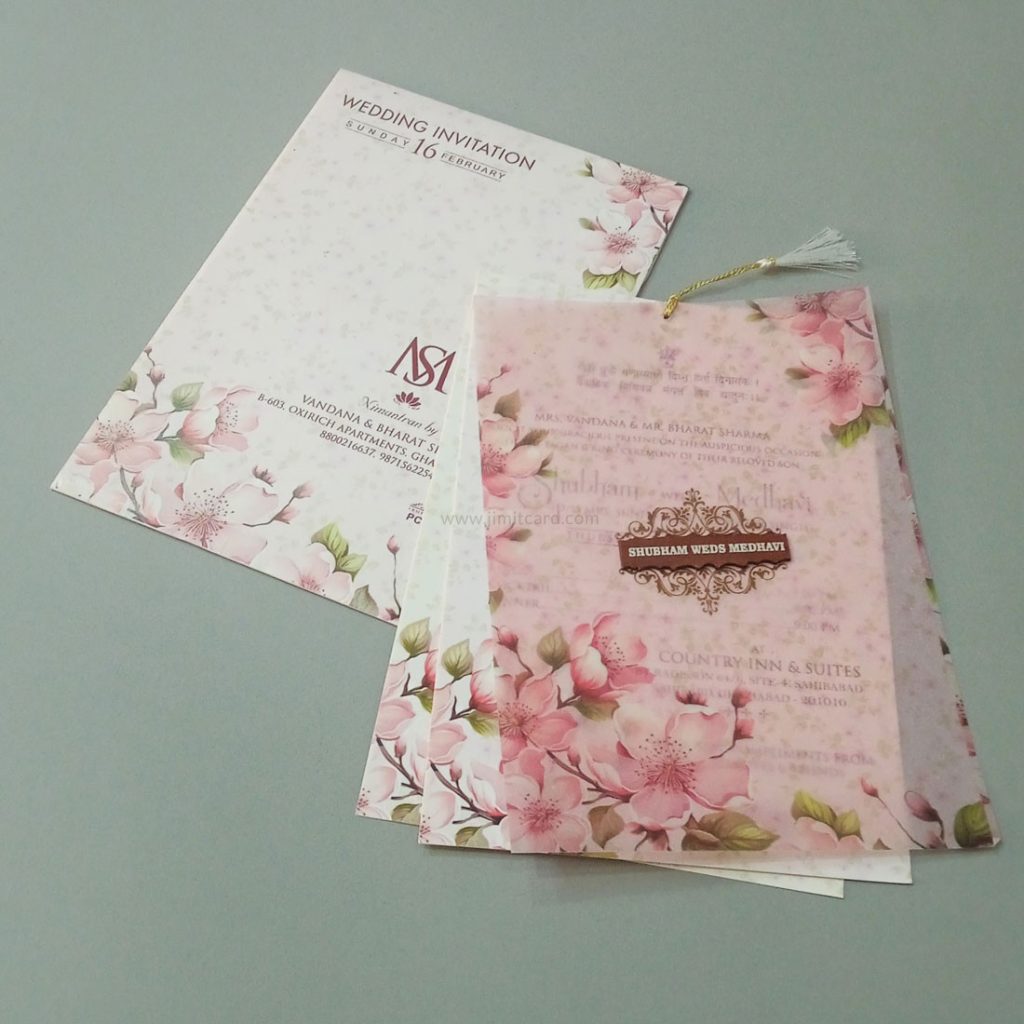 Indian Wedding Invitations, Designer Royal Marriage Cards - Jimit Card